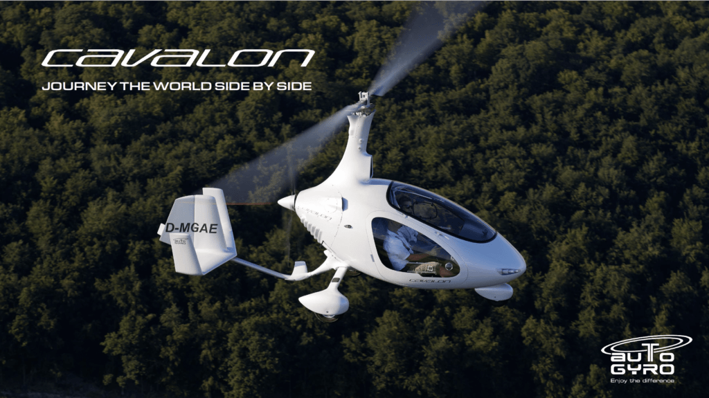 Now available: the brand new AutoGyro Cavalon brochure - Auto-Gyro.co.uk